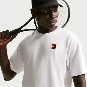Nike Court Max90 Tennis T-shirt - White