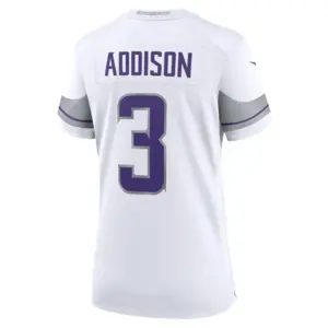 JORDAN Addison Minnesota Vikings Nfl Game Football Jersey