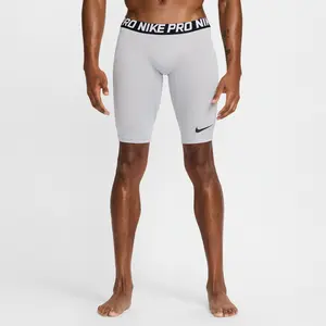 Nike Pro Baseball 10" Slider Shorts - Grey