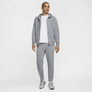 Nike Primary Fleece Dri-fit Uv Full-zip Performance Hoodie - Grey