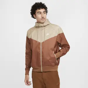Nike Sportswear Windrunner Hooded Jacket - Brown