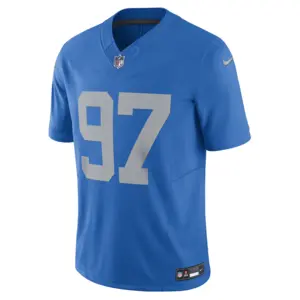 Nike Aidan Hutchinson Detroit Lions Dri-fit Nfl Limited Football Jersey - Blue