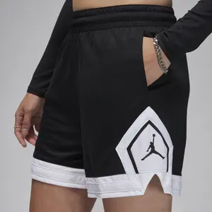 JORDAN Sport 4" Diamond Shorts - Black