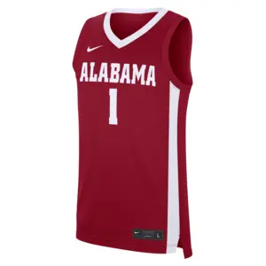 Nike Alabama Crimson Tide Replica College Basketball Jersey - Red