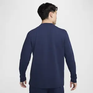 Nike Club Long-sleeve Henley - Blue