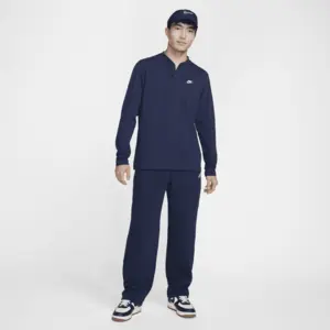 Nike Club Long-sleeve Henley - Blue