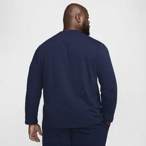 Nike Club Long-sleeve Henley - Blue