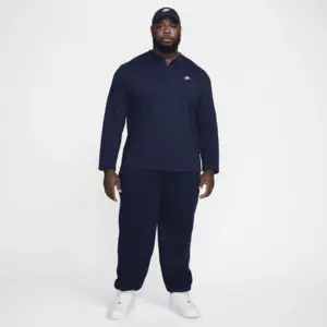 Nike Club Long-sleeve Henley - Blue