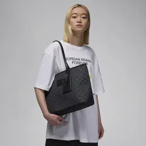 JORDAN Monogram Tote Bag - Black
