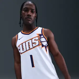Nike Devin Booker Phoenix Suns Jersey - White