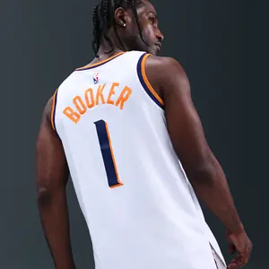 Nike Devin Booker Phoenix Suns Jersey - White