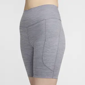 Nike High-waisted 8" Biker Shorts With Pockets