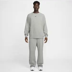 Nike Nocta Fleece Crewneck Sweatshirt - Grey