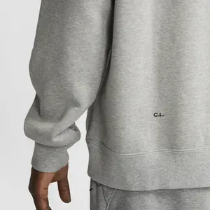 Nike Nocta Fleece Crewneck Sweatshirt - Grey