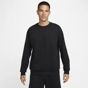 Nike Primary Fleece Dri-fit Uv Performance Crew - Black