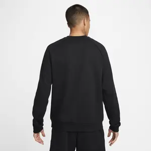 Nike Primary Fleece Dri-fit Uv Performance Crew - Black