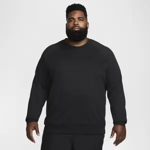 Nike Primary Fleece Dri-fit Uv Performance Crew - Black