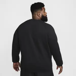 Nike Primary Fleece Dri-fit Uv Performance Crew - Black
