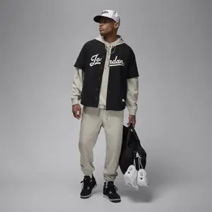 JORDAN Sport Crossover Dri-fit Pullover Hoodie - Grey