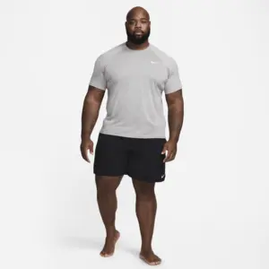 Nike Dri-fit Uv Short Sleeve Top - Grey