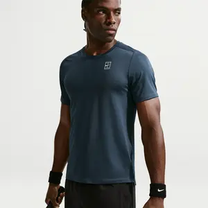 Nike Court Advantage Dri-fit Tennis Top - Blue