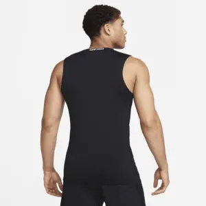 Nike Pro Dri-fit Slim Sleeveless Top - Black