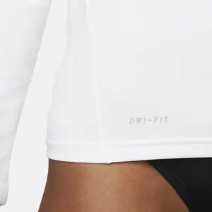 Nike Hydroguard Dri-fit Uv Long Sleeve Top - White