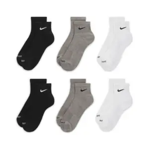 Nike Everyday Plus Cushioned Ankle Socks - Multicolor