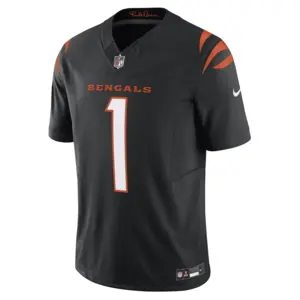 Nike Ja'marr Chase Cincinnati Bengals Dri-fit Nfl Limited Football Jersey - Black