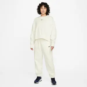 Nike Sportswear Phoenix Fleece Over-oversized Crew-neck Sweatshirt - White