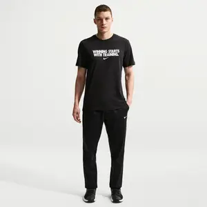 Nike Therma Therma-fit Open Hem Fitness Pants - Black