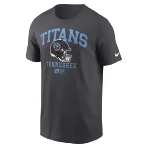 Nike Tennessee Titans Helmet Essential Nfl T-shirt - Grey