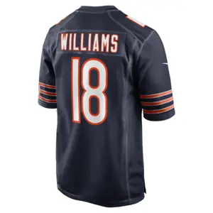 Nike Caleb Williams Chicago Bears Nfl Game Jersey - Blue