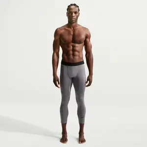 Nike Pro Dri-fit 3/4-length Fitness Tights - Grey