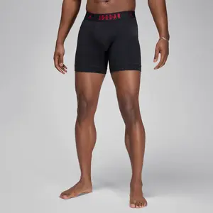 JORDAN Flight Cotton Core Boxer Briefs - Black