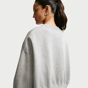Nike Sportswear Phoenix Fleece Over-oversized Crew-neck Sweatshirt - Grey