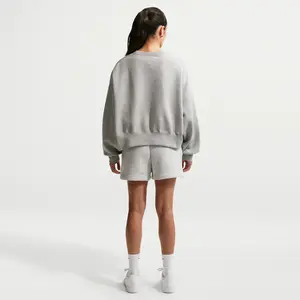 Nike Sportswear Phoenix Fleece Over-oversized Crew-neck Sweatshirt - Grey
