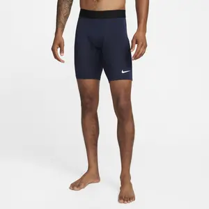 Nike Pro Dri-fit Fitness Long Shorts - Blue