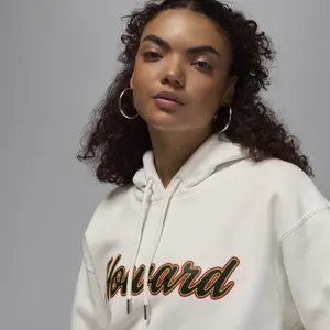 JORDAN X Howard University Satin-lined Pullover Hoodie