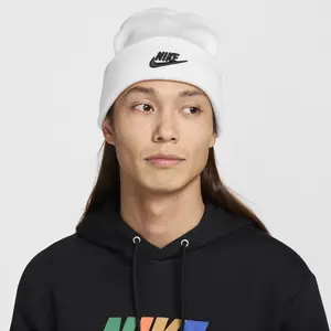 Nike Peak Futura Beanie - White