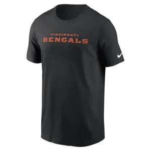 Nike Cincinnati Bengals Primetime Wordmark Essential Nfl T-shirt
