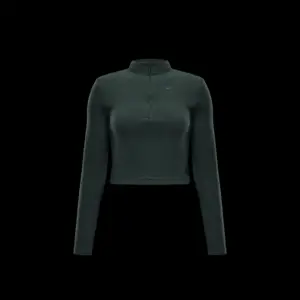 Nike Sportswear Phoenix Plush Slim Long-sleeve 1/2-zip Top - Green