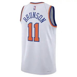 Nike New York Knicks Association Edition Dri-fit Nba Swingman Jersey