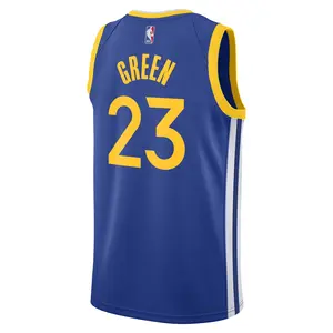Nike Golden State Warriors Icon Edition Dri-fit Nba Swingman Jersey - Blue