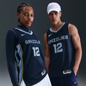 Nike Memphis Grizzlies Icon Edition Dri-fit Nba Swingman Jersey - Blue