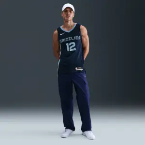 Nike Memphis Grizzlies Icon Edition Dri-fit Nba Swingman Jersey - Blue