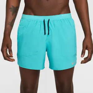 Nike Stride Dri-fit 5" Brief-lined Running Shorts - Green