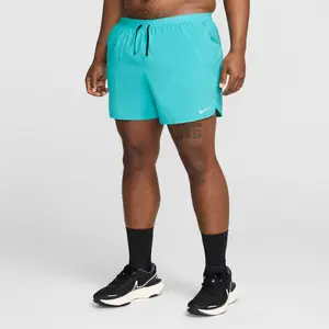 Nike Stride Dri-fit 5" Brief-lined Running Shorts - Green