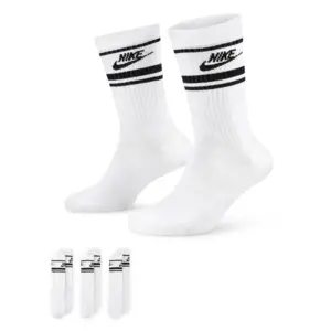Nike Sportswear Dri-fit Everyday Essential Crew Socks - White