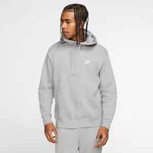 Nike Sportswear Club Fleece Full-zip Hoodie - Grey